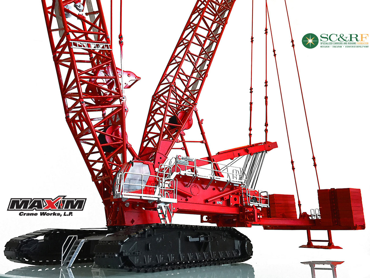 Manitowoc MLC-650 Crawler Crane Model 1:50 | Auctions | Maxim Marketplace